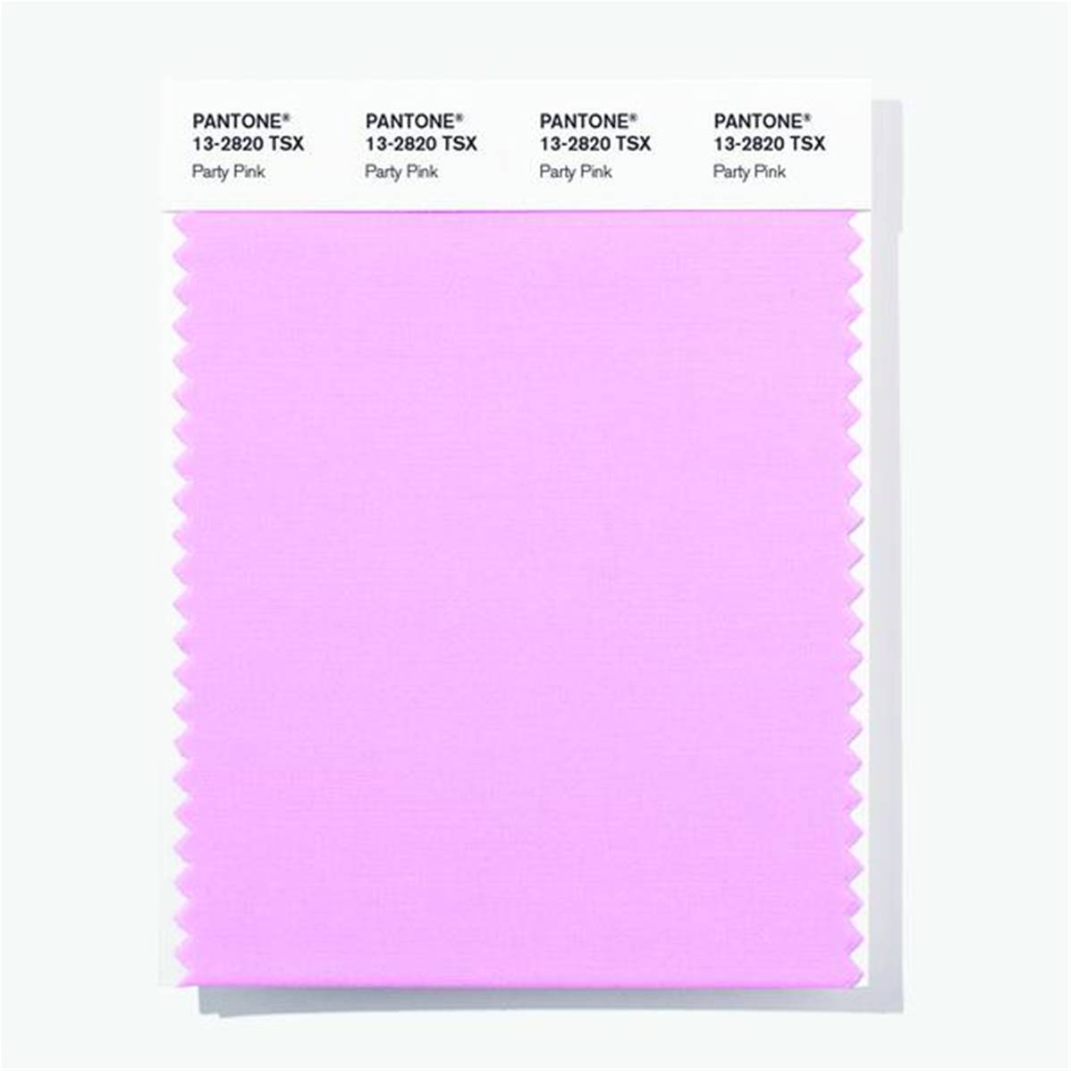 13-2820 TSX Party Pink - Polyester Swatch Card