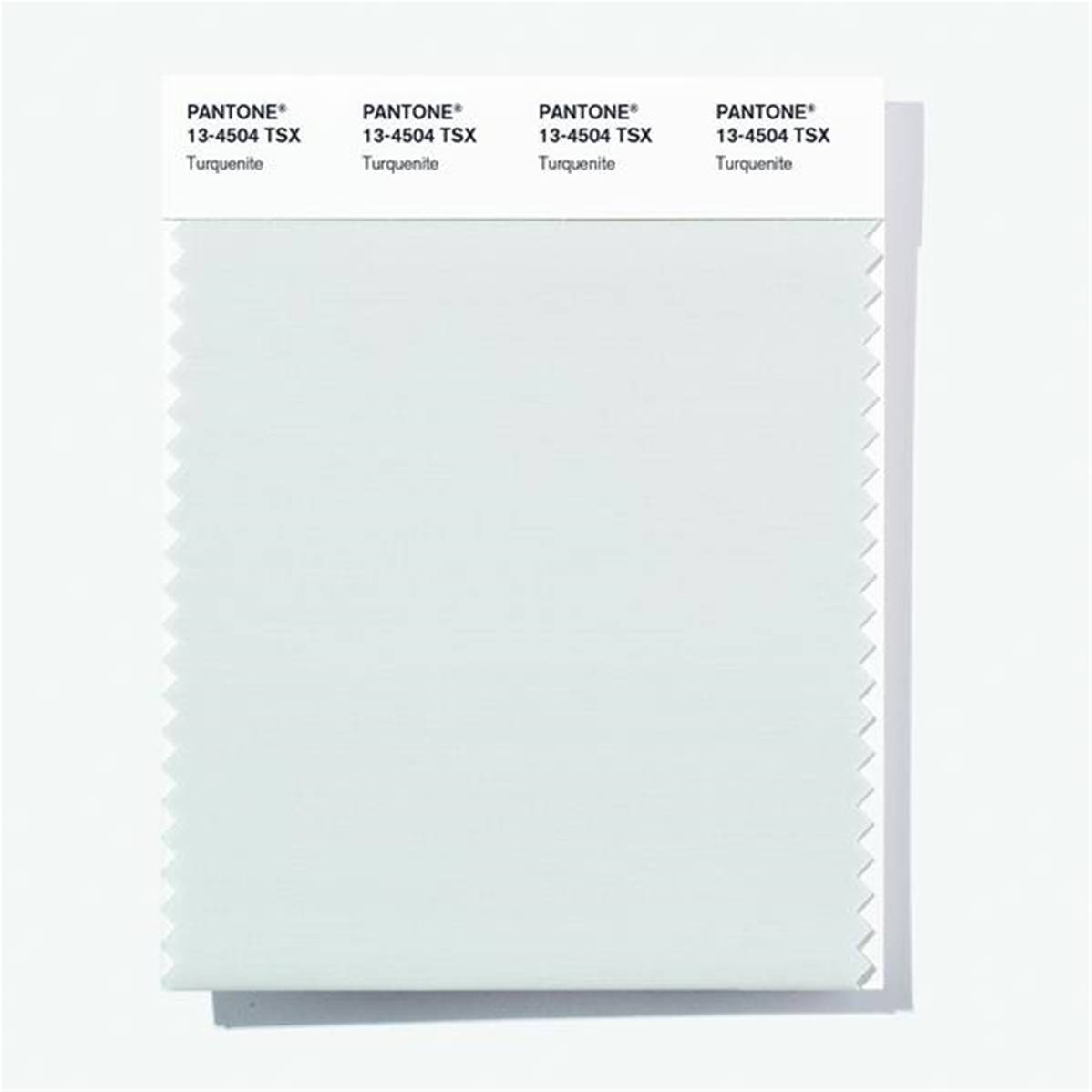 13-4504 TSX Turquenite - Polyester Swatch Card 13-4504 TSX Turquenite - Polyester Swatch Card